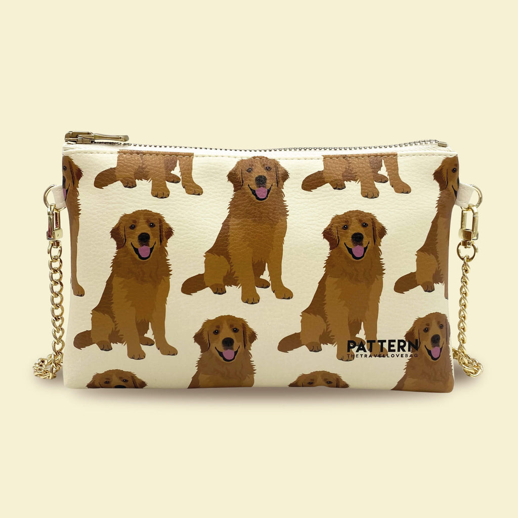 MISS WEEKEND GOLDEN RETRIEVER – Pattern Thetravellovebag
